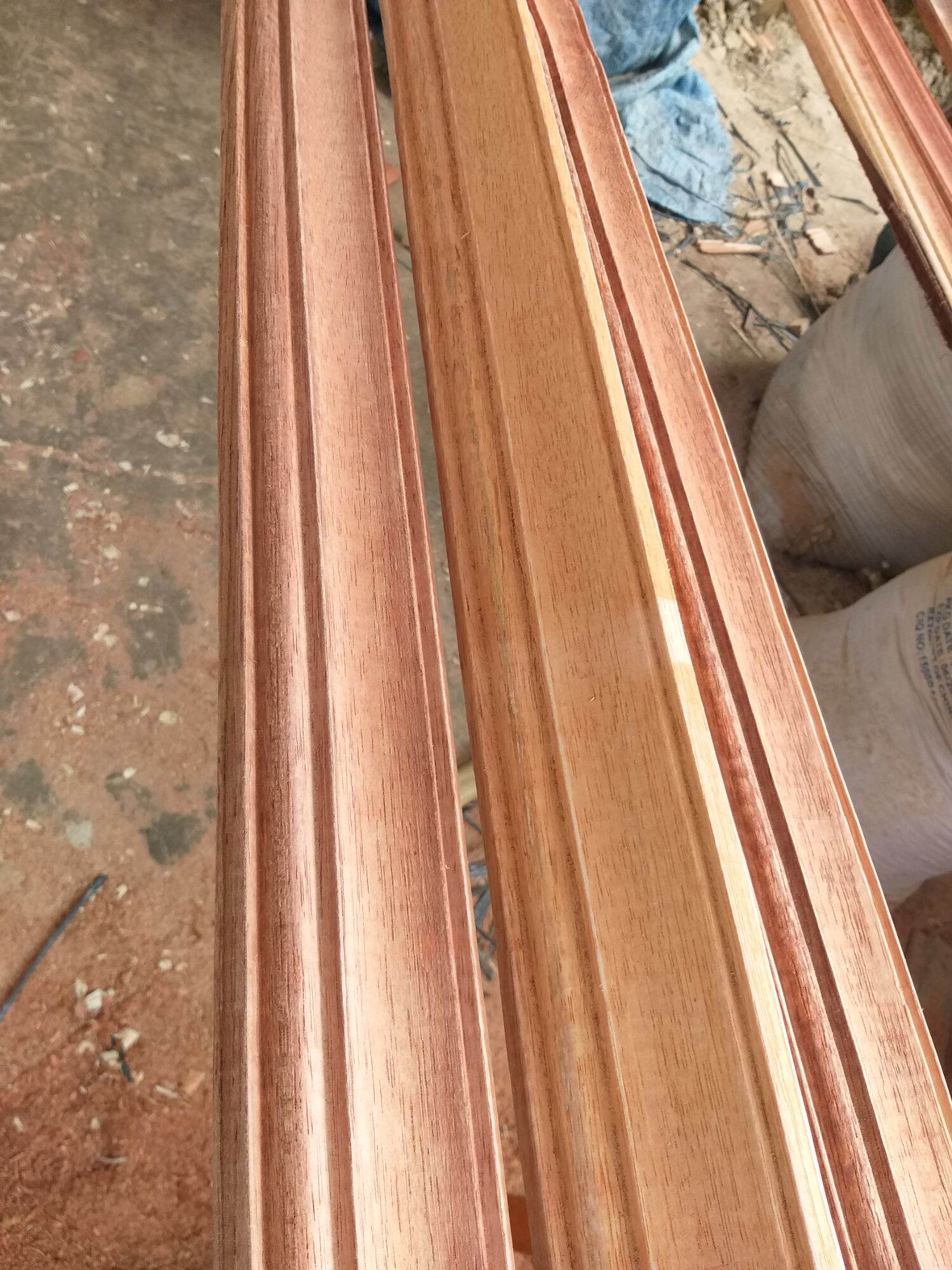 wall molding/lis kayu ukuran panjang 1 mtr lebar 7.5 cm | Lazada Indonesia