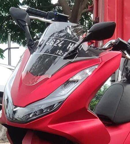 VISOR PCX 160 plus spion R25 windshield plus spion r25 pcx 160 | Lazada ...