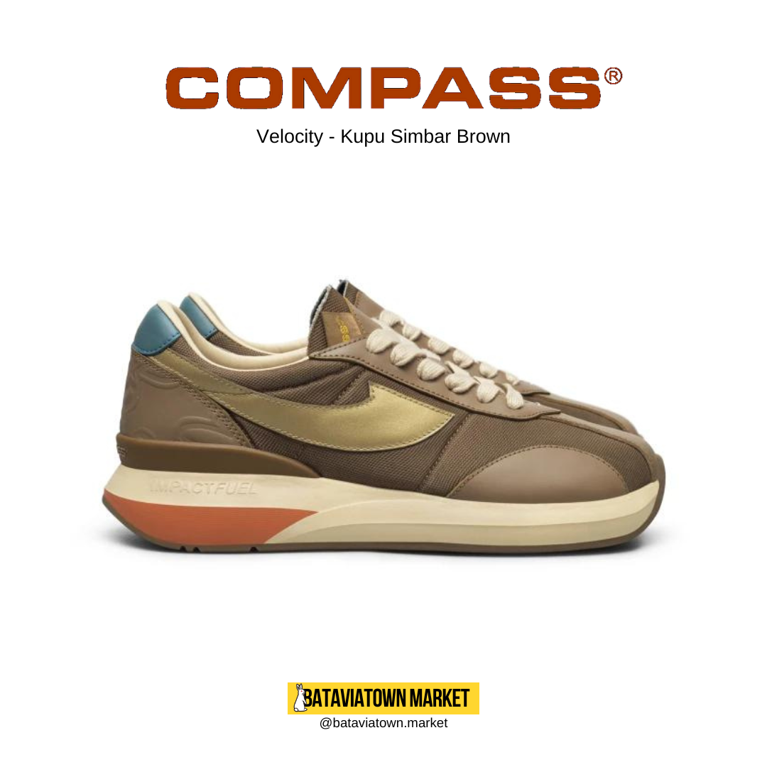 [Official Product] Sepatu Compass Velocity x Iwan Tirta Collection Kupu ...