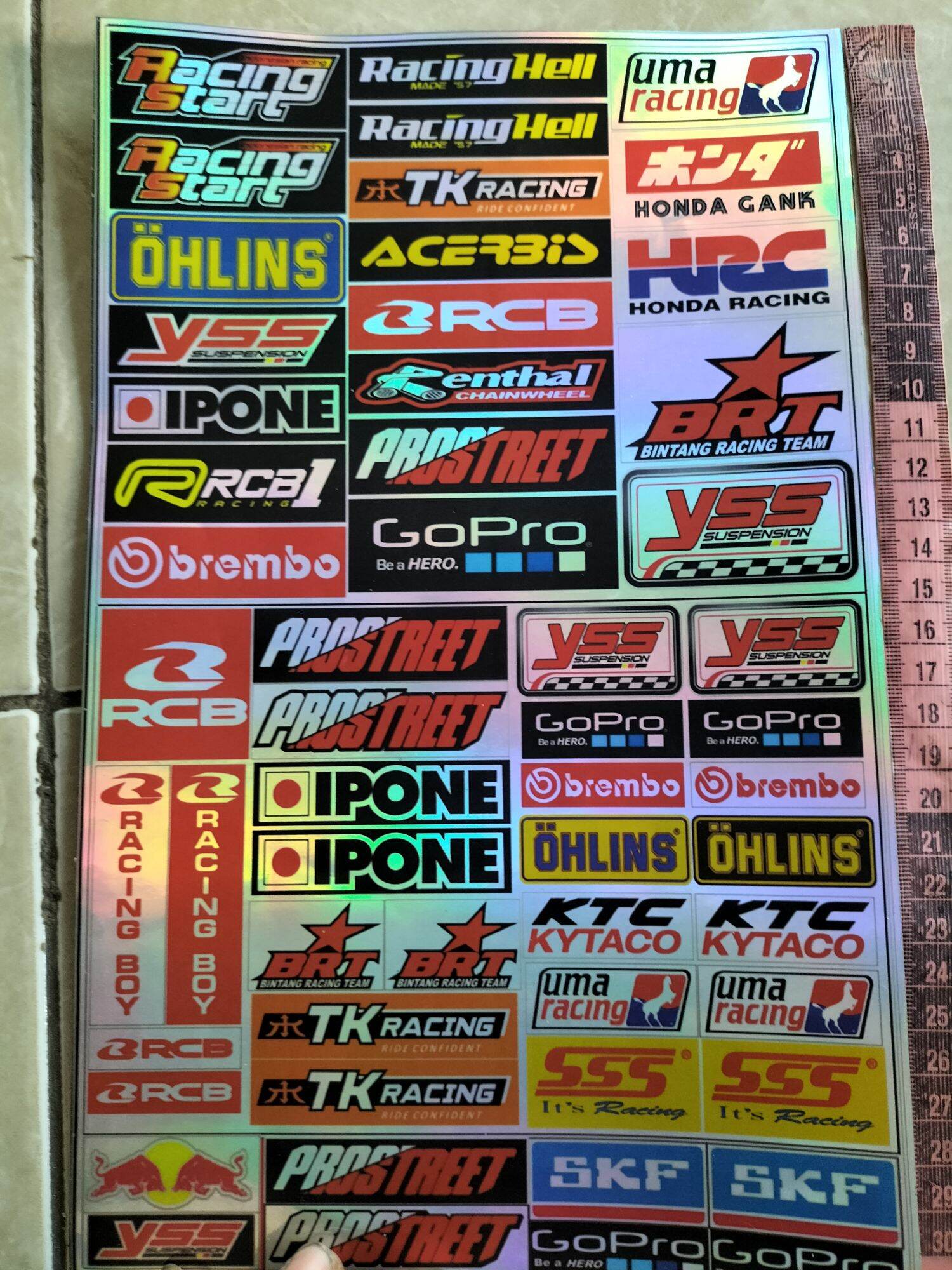 STIKER RACING | STIKER MOTOR SPORT | STIKER HEREX | STIKER PACK ...