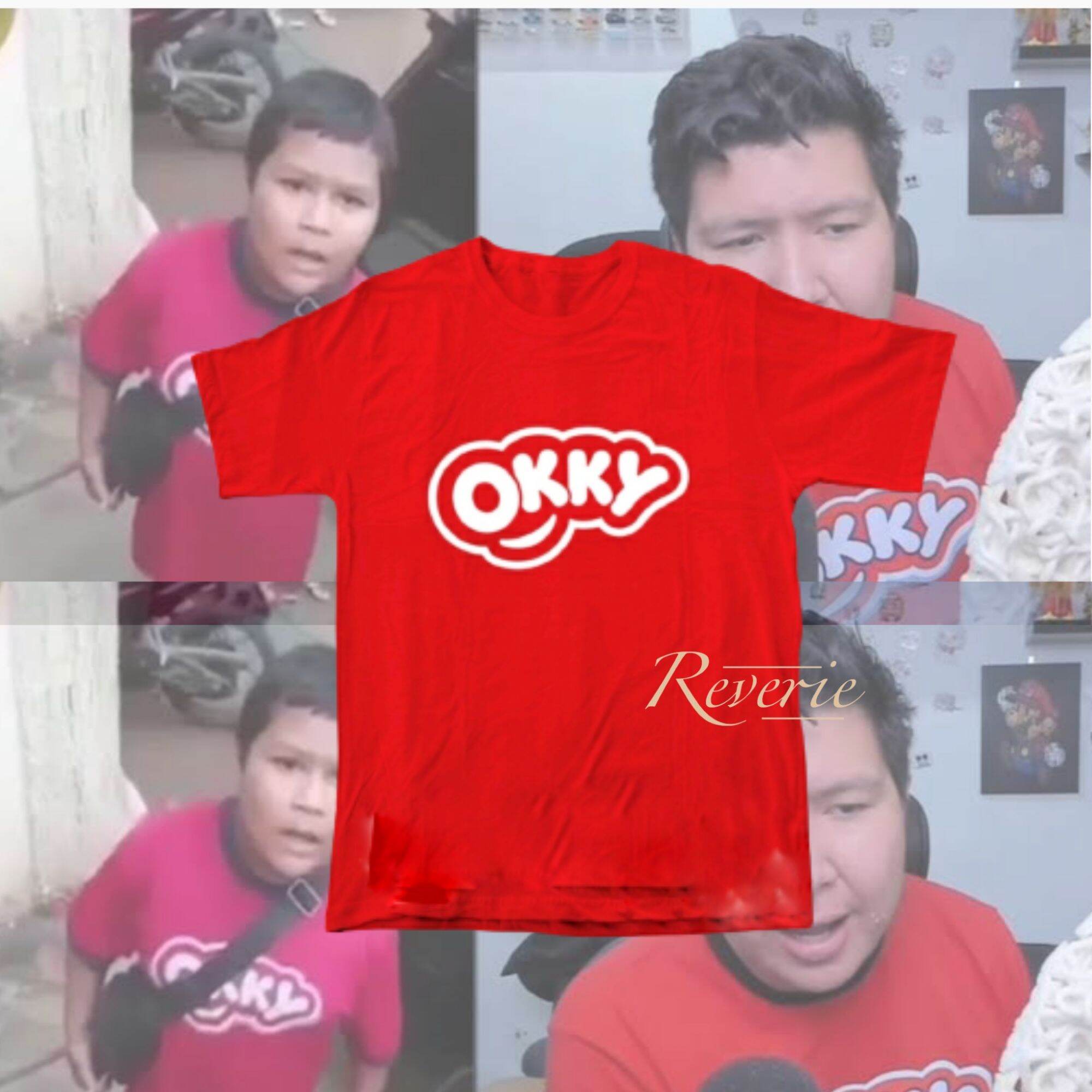 KAOS BAJU OKKY JELLYDRINK TSHIRT OKKY WINDAH BASUDARA BOCAH VIRAL PEKERJA KERAS ANAK JELLY OKY ...