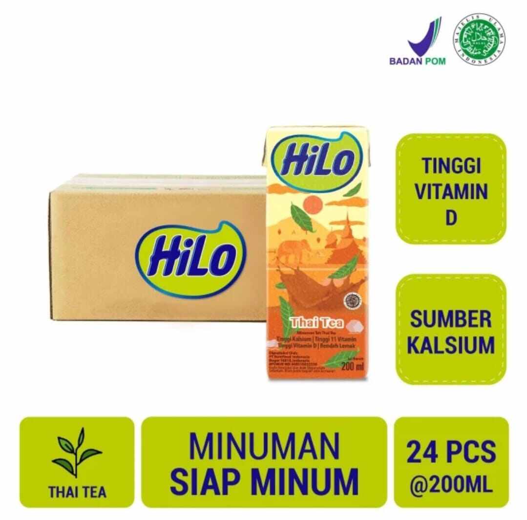 Hilo Milk Brown Sugar 200ml 1 dus | Lazada Indonesia