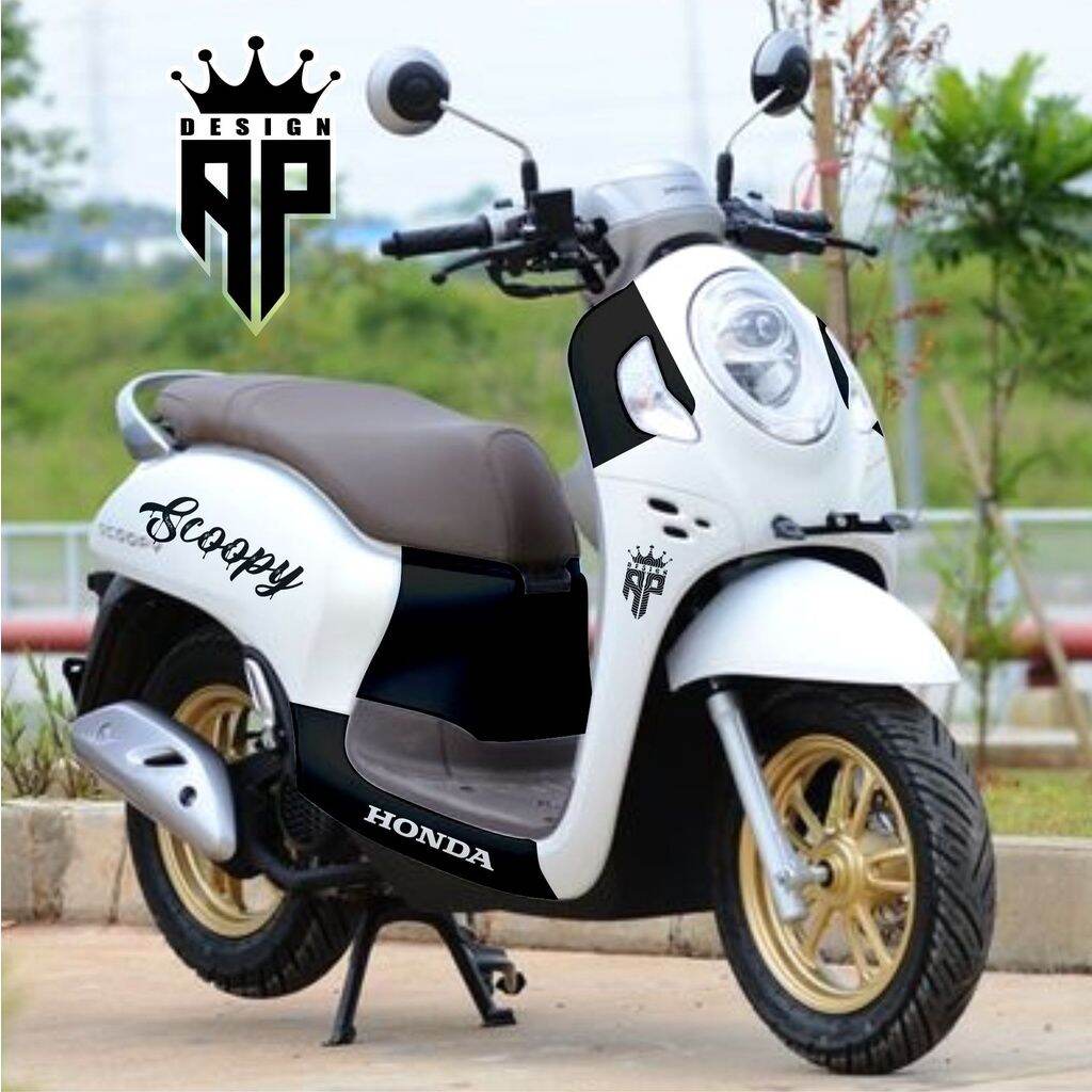 decal sticker scoopy full body FI scopy dekal stiker 2017 2018 2019 ...