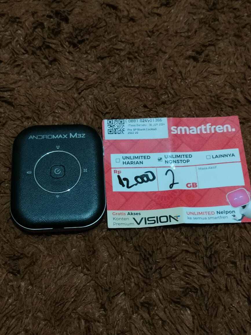 Modem Andromax M3Z,M3Y,M3S plus perdana smartfren 2GB | Lazada Indonesia