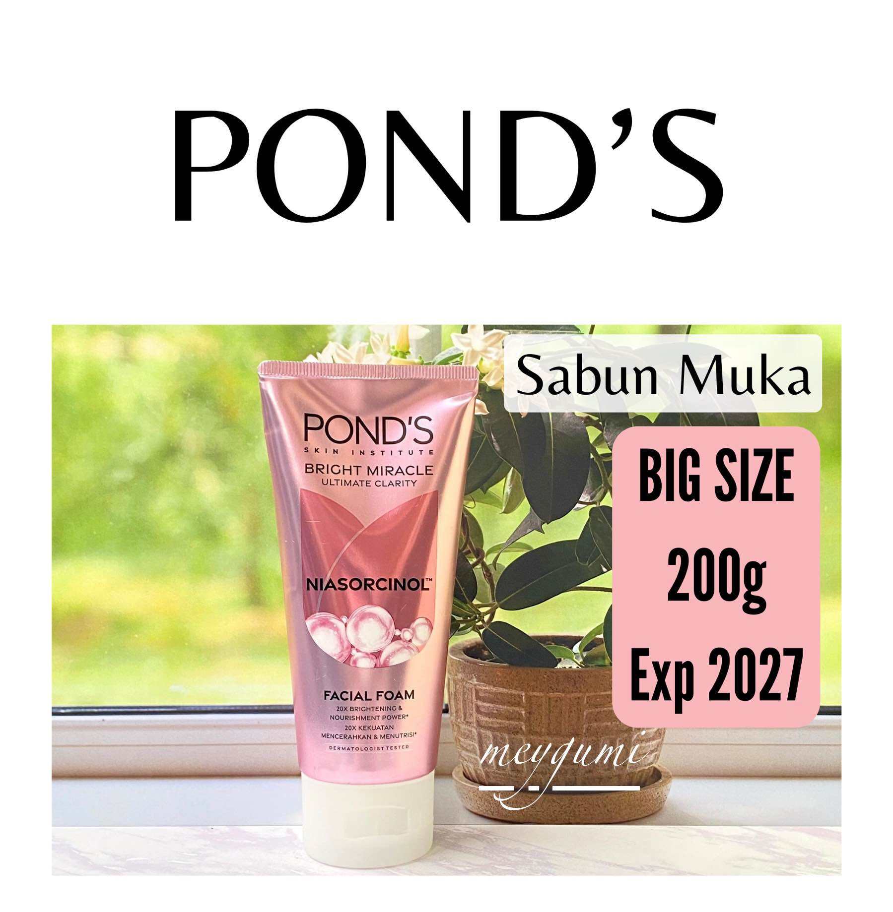 POND’S FACIAL FOAM Bright Miracle Ultimate 200G - Sabun Cuci muka ...