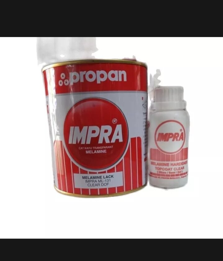 CAT PROPAN IMPRA MELAMINE LACK MELAMIK clear DOFF DOP | Lazada Indonesia