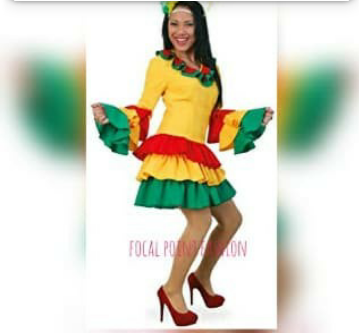 kostum Brazil wanita dewasa Brazilian tradisional costume | Lazada ...