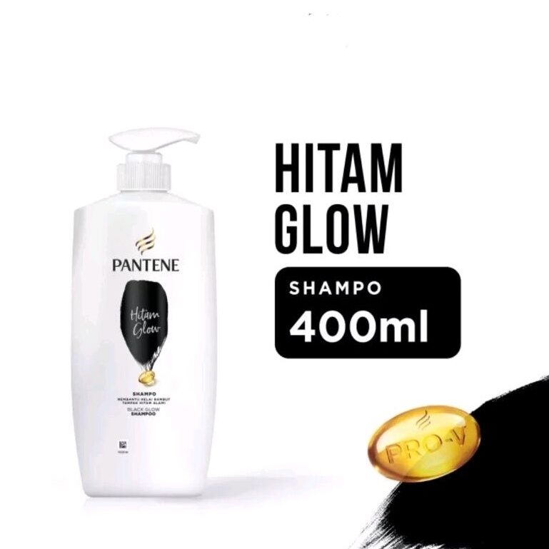 Pantene Shampo Hitam Glow 400ml | Lazada Indonesia