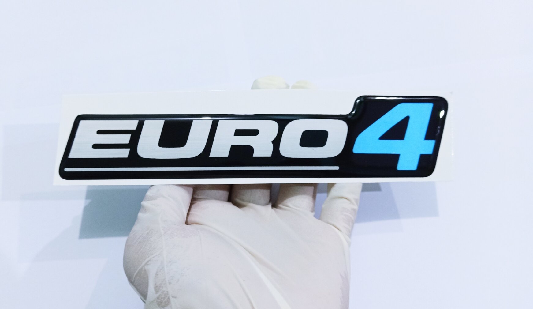 Sticker Euro 4 timbul stiker hino 500 emblem lentur | Lazada Indonesia