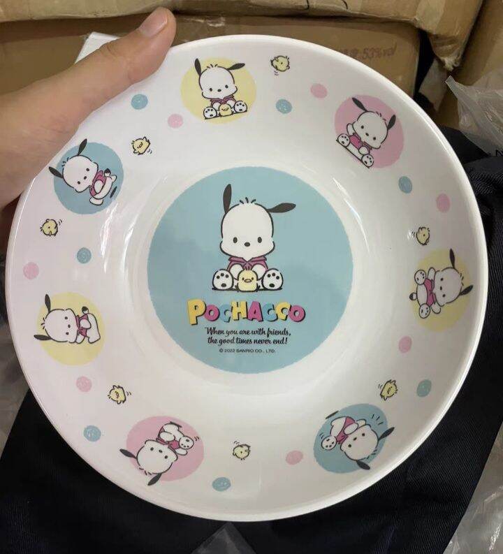 TEMPAT MAKAN IMPORT SANRIO / PIRING LUCU / PIRING POCHACCO / TEMPAT ...
