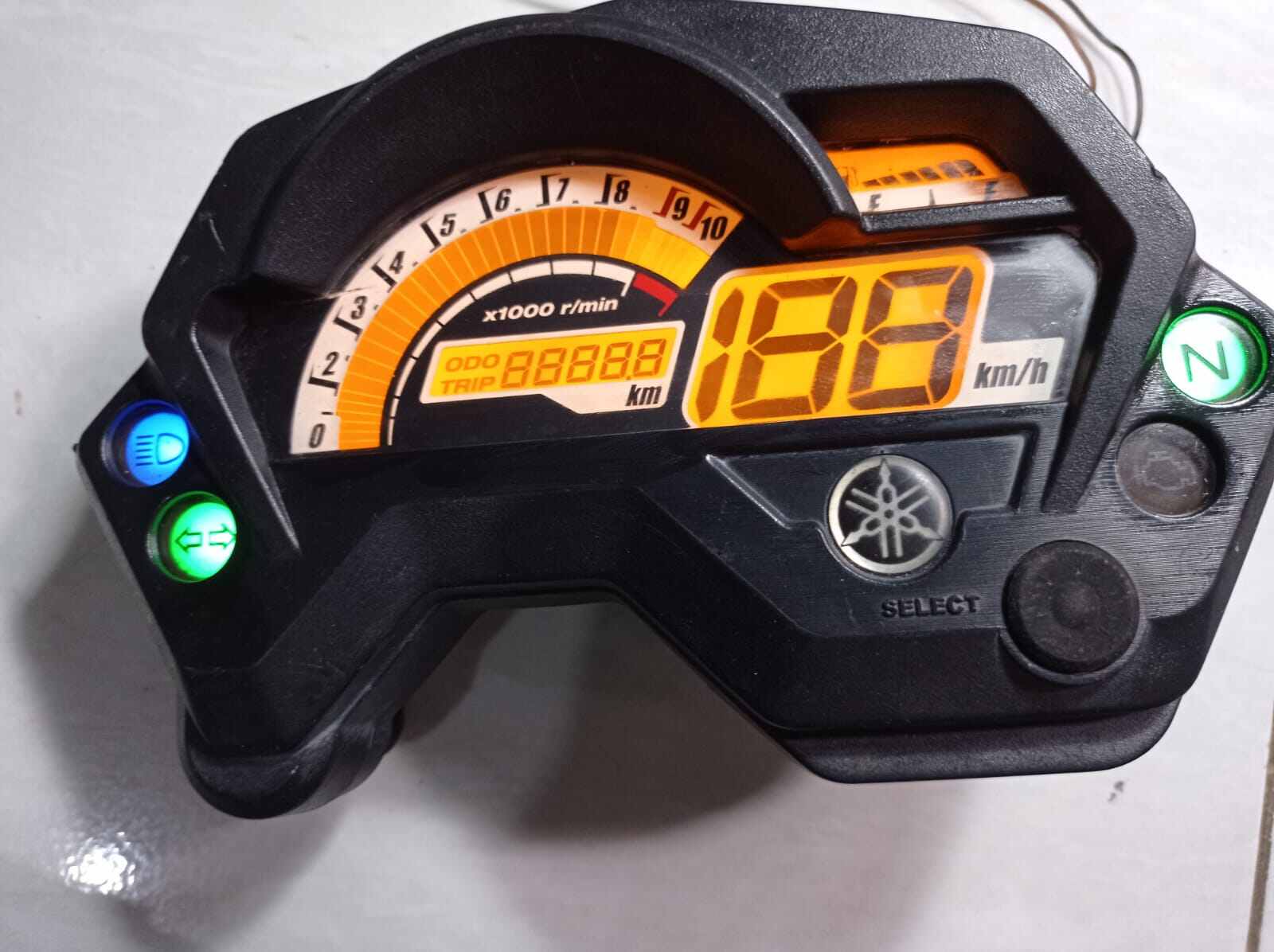 speedometer yamaha bison SECOND original semua normal fungsi siap pakai ...
