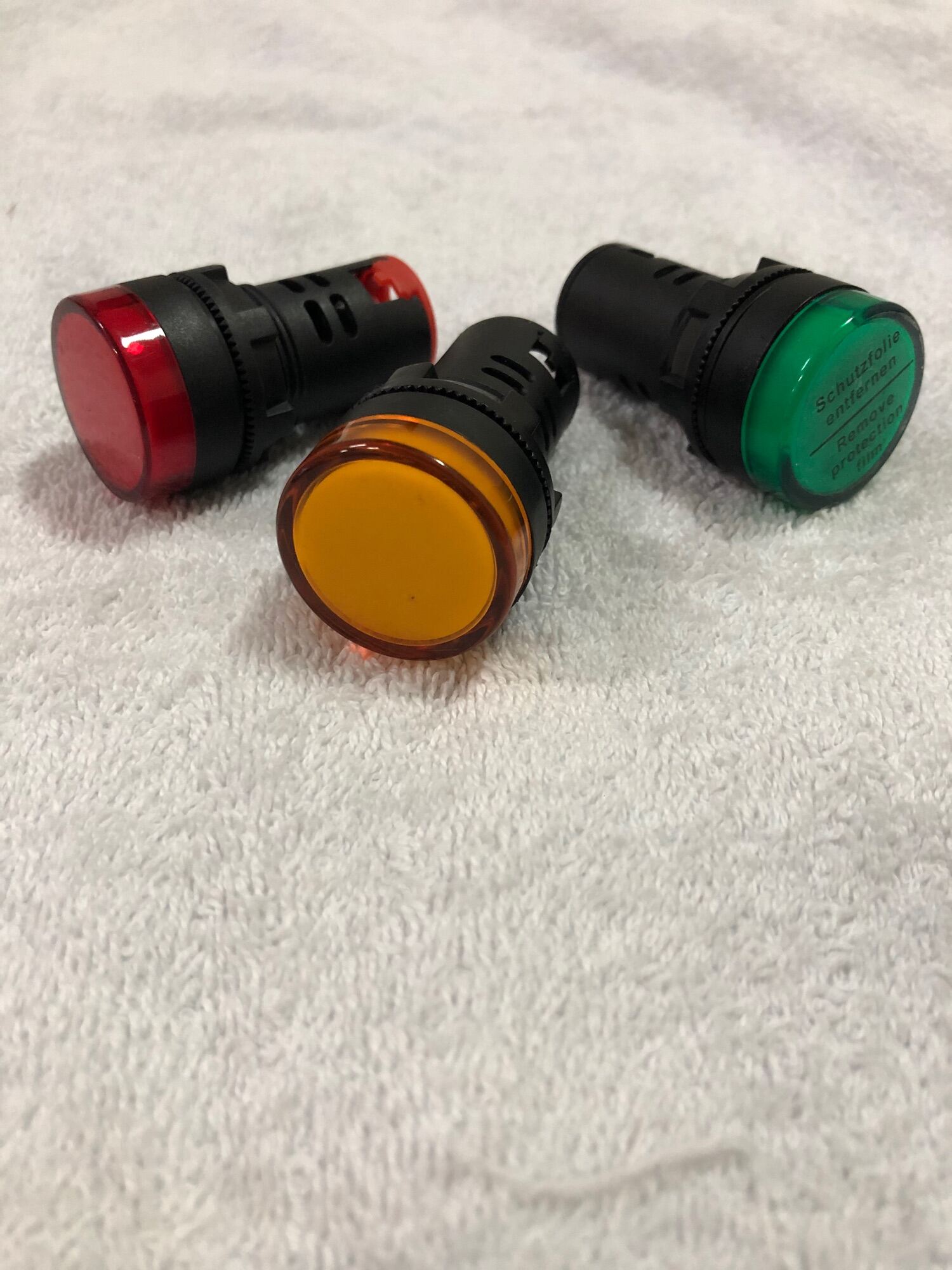 PILOT LAMP LED 220V dia.22mm (Pilihan merah/kuning/hijau) | Lazada ...