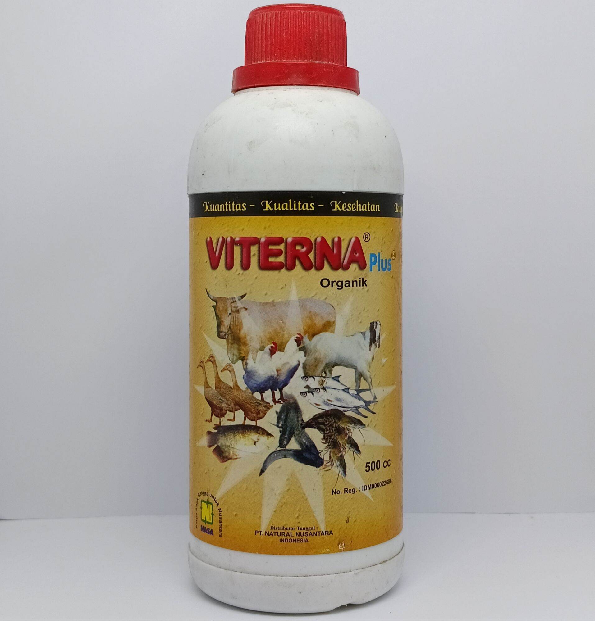 Viterna Nasa Vitamin, Suplemen dan Penggemuk ternak atau hewan 500CC ...