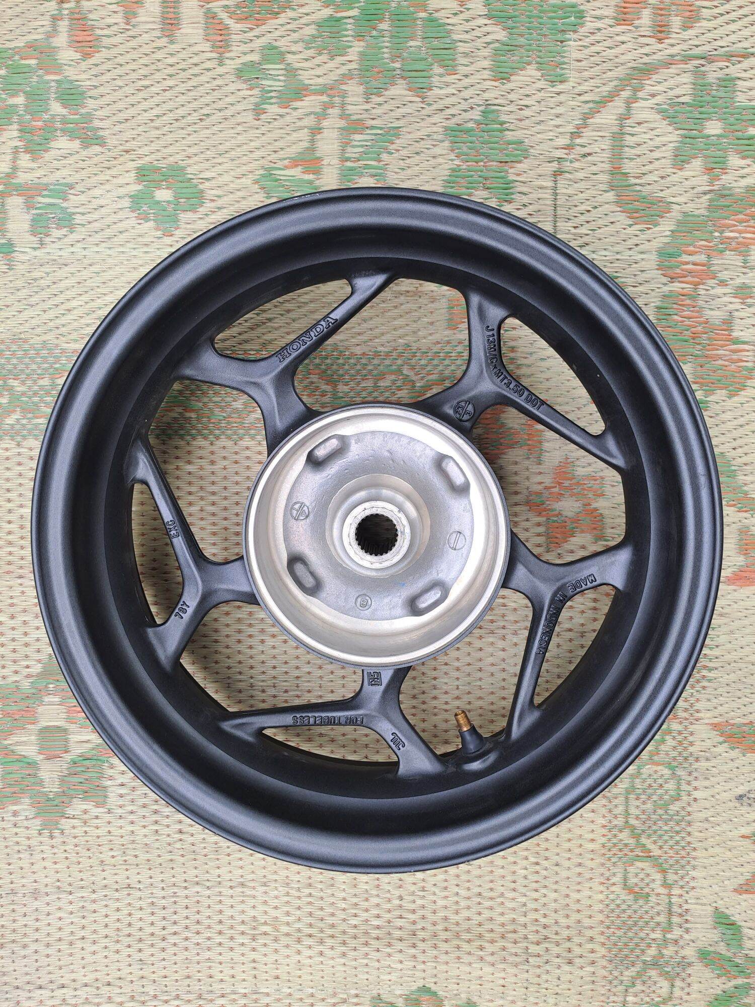 velg pelek roda racing belakang ring 13 honda PCX160 pcx original ...