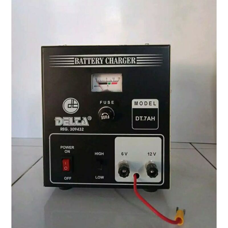 Battery Charger Delta DT 77 AH / BC 7 AH Cas ACCU Manual | Lazada Indonesia