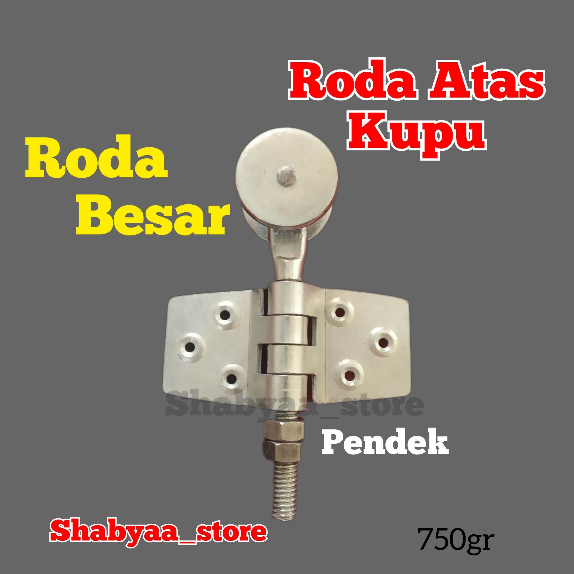 Roda atas kupu roda gantung pintu lipat sleding rel handerson | Lazada ...
