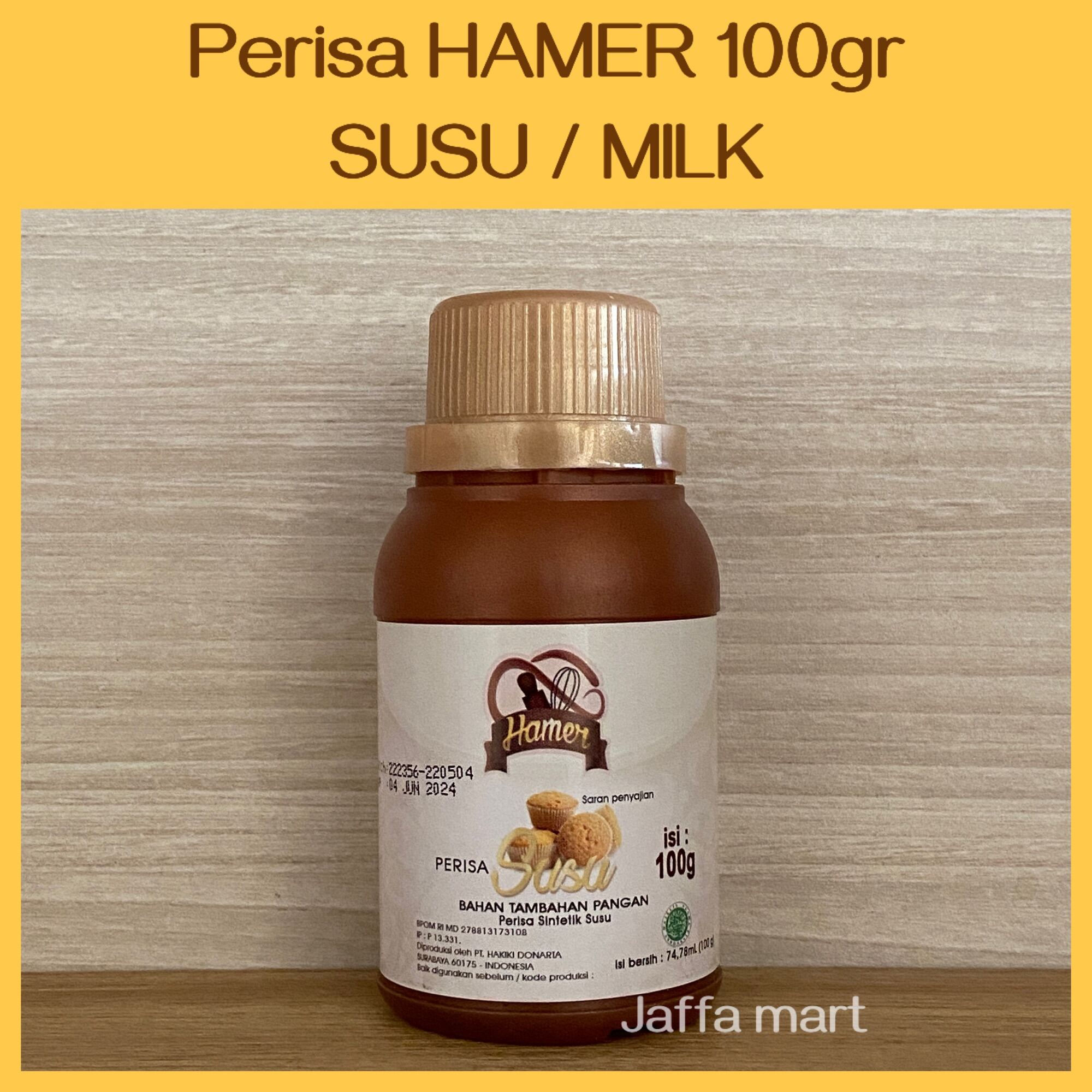 HAMER Pasta Perisa SUSU 100gr | Lazada Indonesia