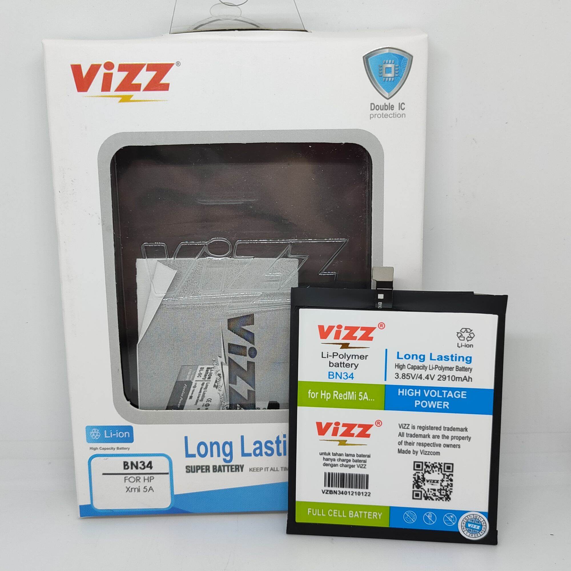 Baterai Batre Vizz Xiaomi Redmi 5A BN34 Original Vizz | Lazada Indonesia