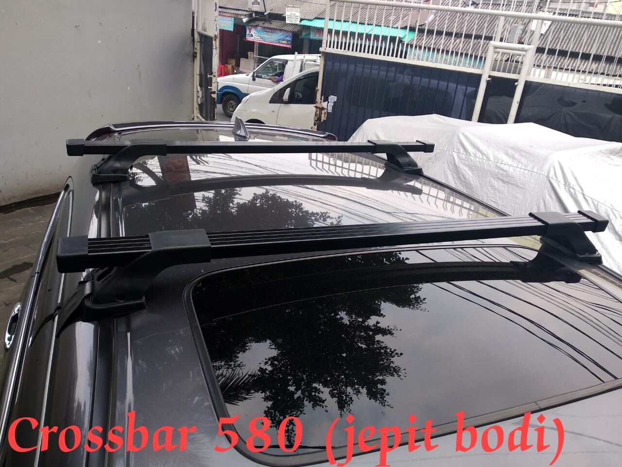 Kaki Rack Cross Bar Forack Rack Jepit Body CrossBar Mobil Universal ...