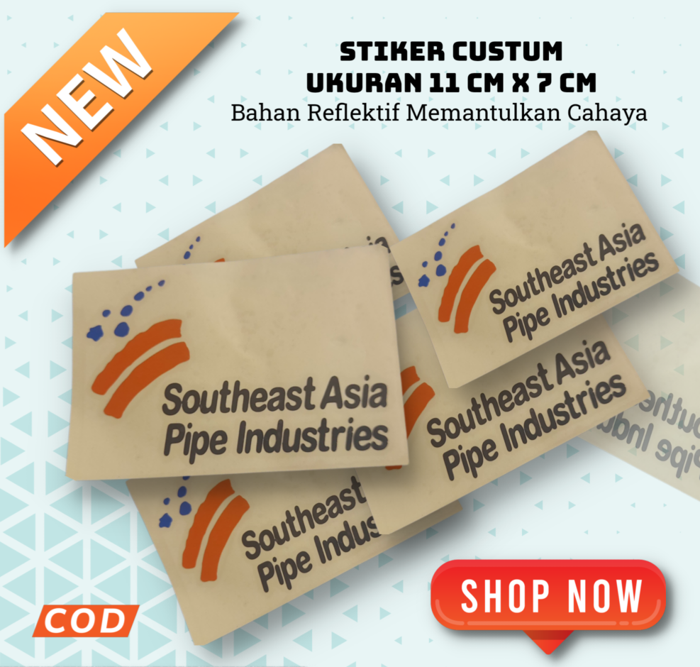 Sticker Cutting Custum Helm Proyek Sitiker Custom Helm Safety Stiker ...