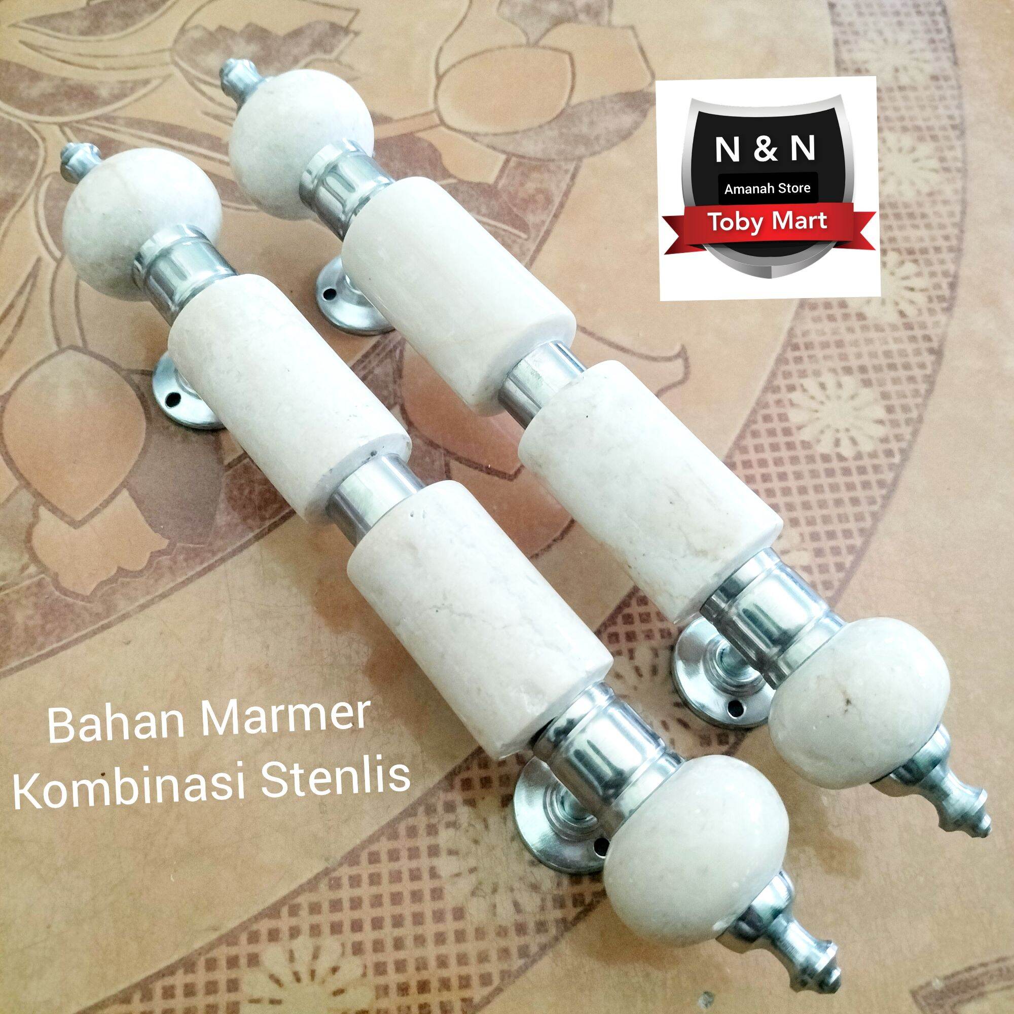 Handle pintu Marmer 25cm ANTI KARAT - gagang pintu Rumah New Model ...