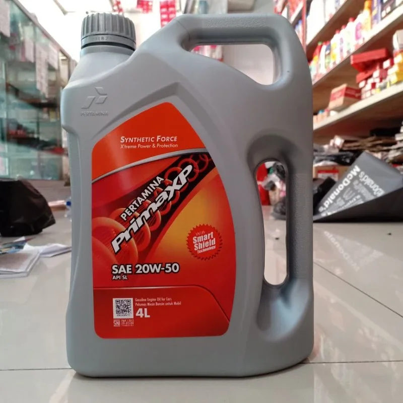 OLI PERTAMINA PRIMA XP GALON 4 LITER SAE 20W-50 MURAH / OLI PRIMA XP ... OLI PERTAMINA PRIMA XP GALON 4 LITER SAE 20W-50 MURAH / OLI PRIMA XP ...