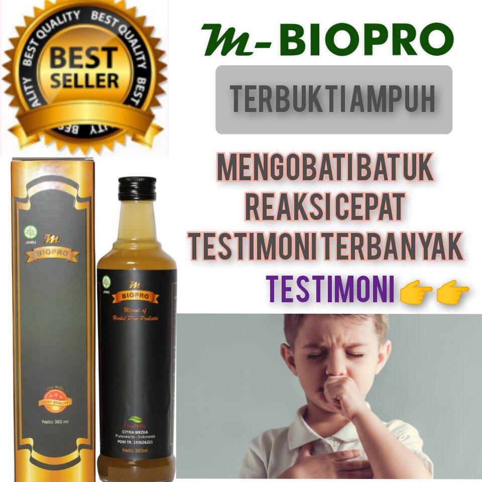 M Biopro Asli Obat Batuk Anak l Obat Batuk Berdahak 380 ml Reaksi Cepat ...