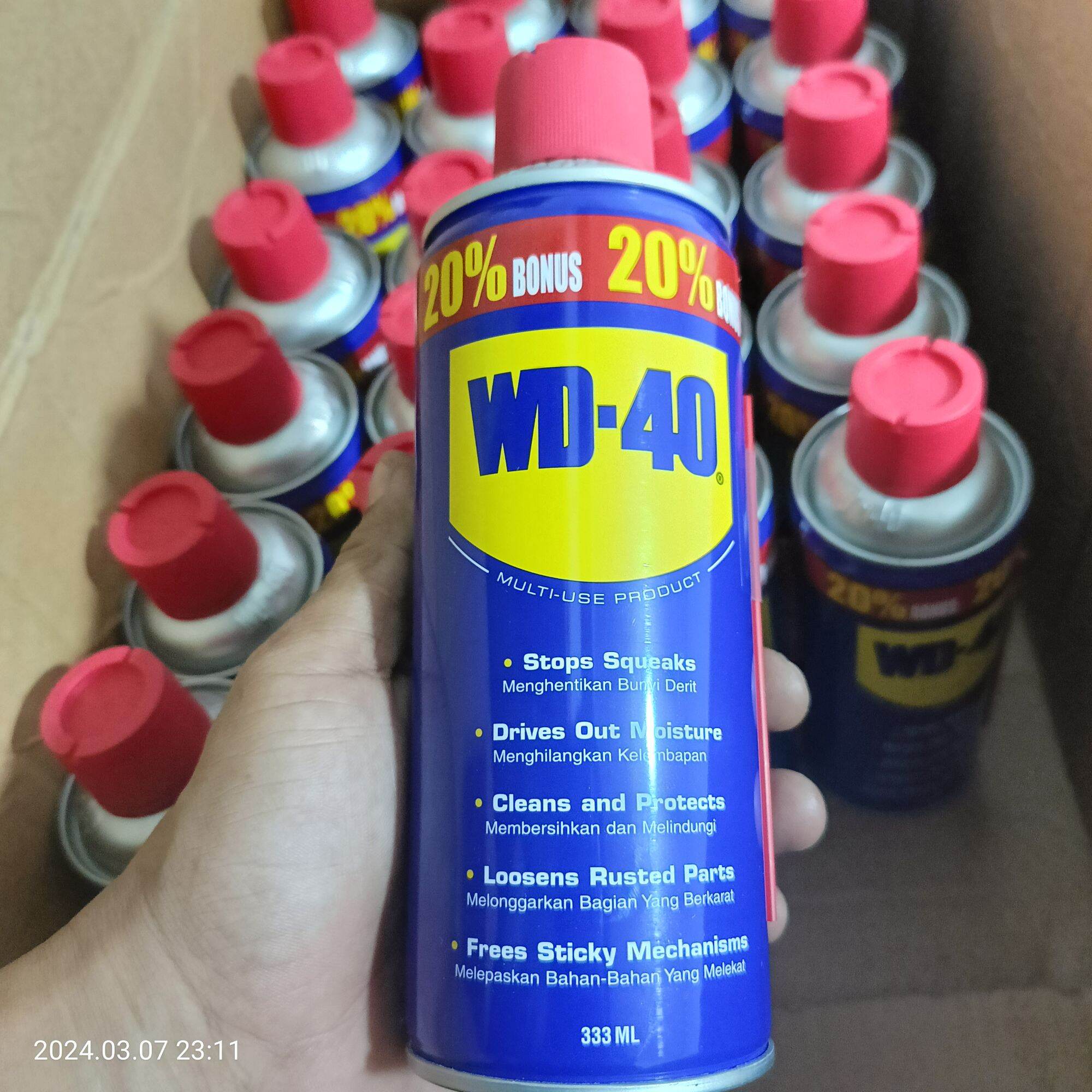 Pelumas Antikarat WD40 / WD 40 / WD-40 333 ML Original | Lazada Indonesia