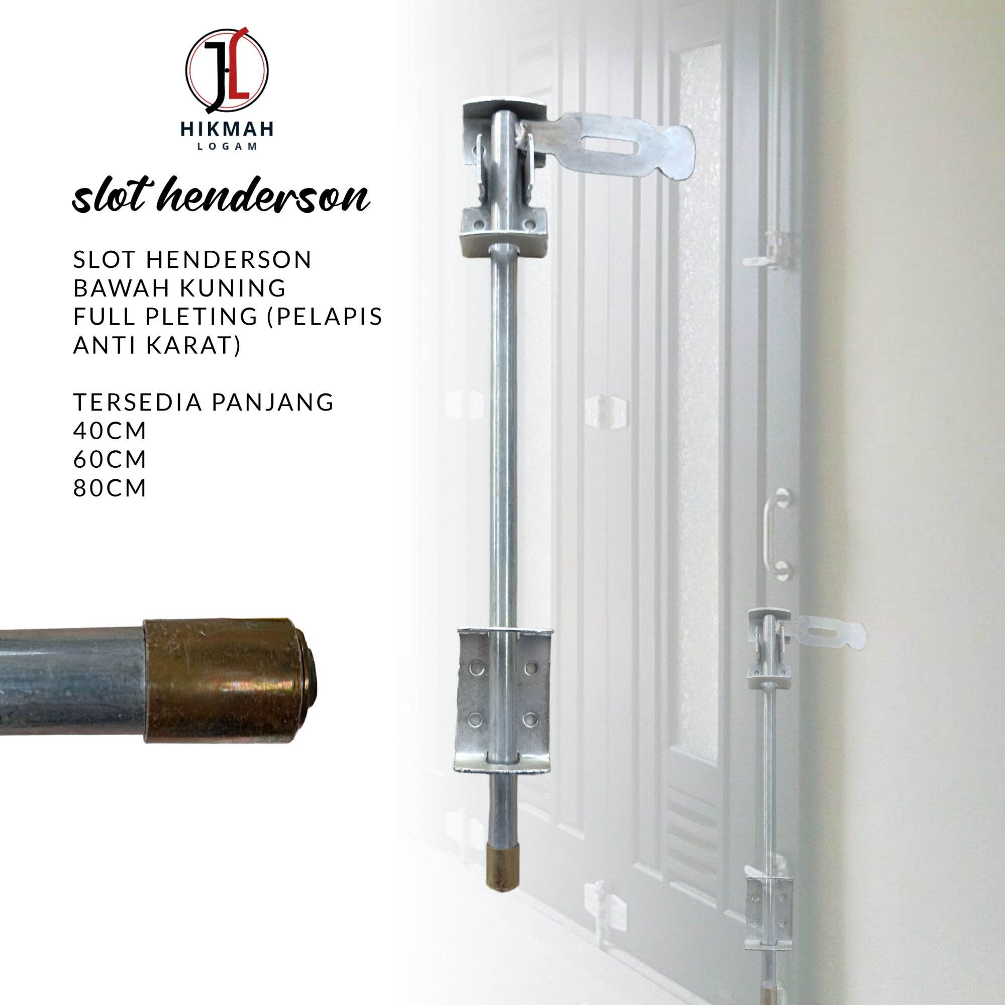 slot henderson bawah kuning | selot pintu komponen handerson | Lazada ...
