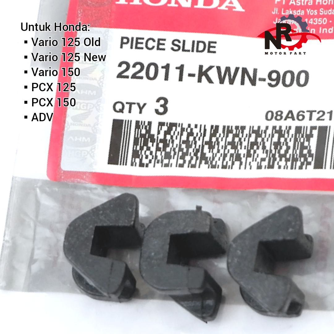 Piece Slide Set Vario 125 Piece Slider Set Vario 150 FI eSP Motor Honda ...