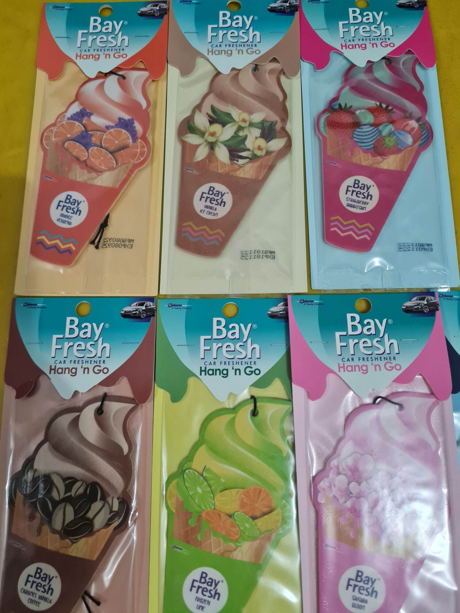 Bayfresh Hang 'n Go Car Freshener - Pengharum Mobil Gantung | Lazada ...