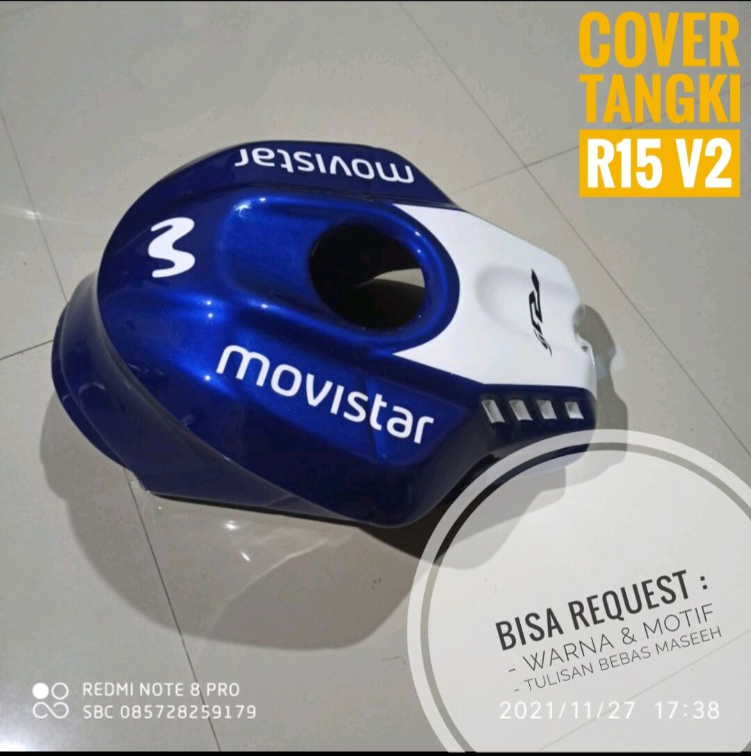 Cover tangki R1 R1m yamaha R15 v2 old lama cover tank r15 v2 | Lazada ...