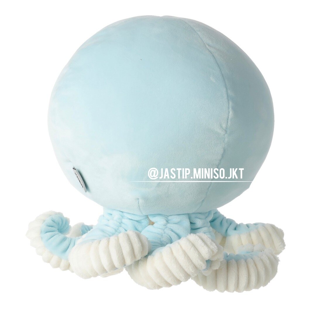MINISO 🆕 Boneka Ocean Series OCTOPUS / GURITA Lucu (size 22.5cm ...