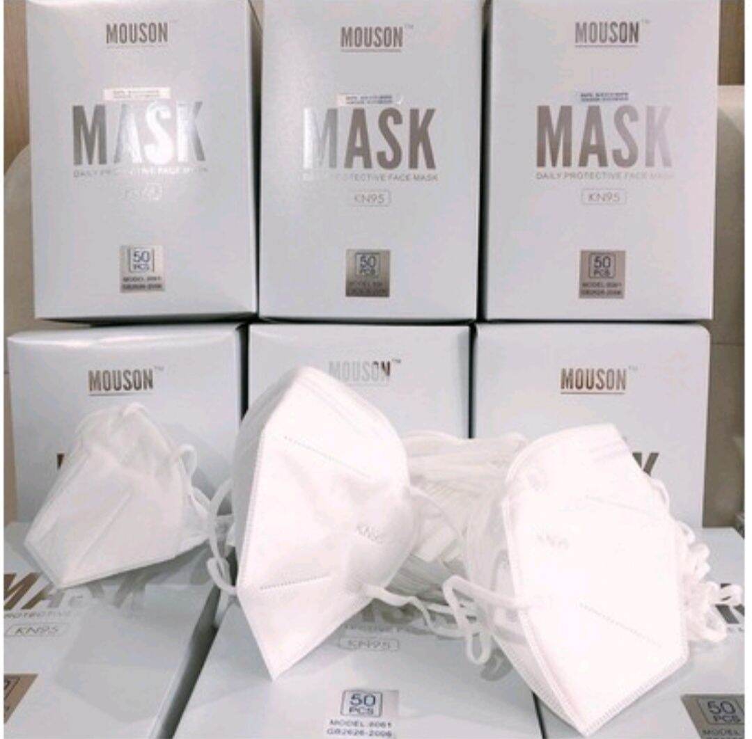 Masker KN95 Merek MOUSON isi 50 pcs | Lazada Indonesia