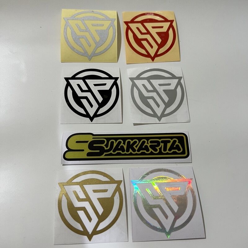 stiker sticker sp bulat cutting | Lazada Indonesia