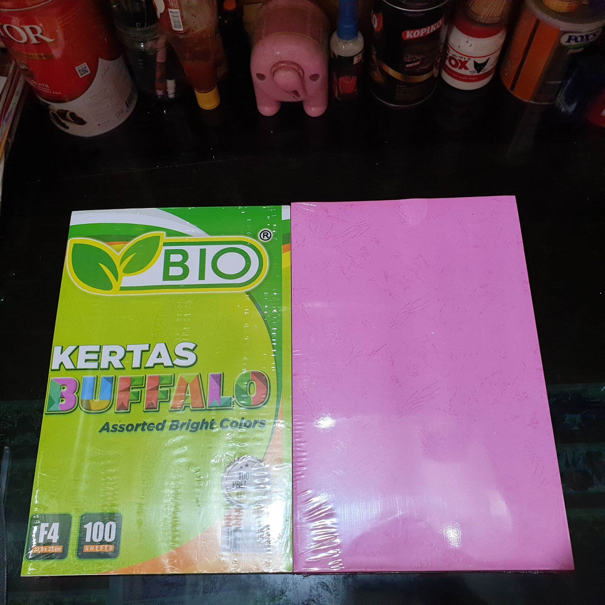 Kertas buffalo pink 1pak isi 100lembar | Lazada Indonesia