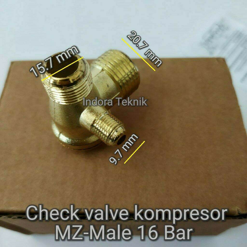 Check Valve Kompresor Udara 3/4 - 1 Hp Spare Part Air Compressor ...