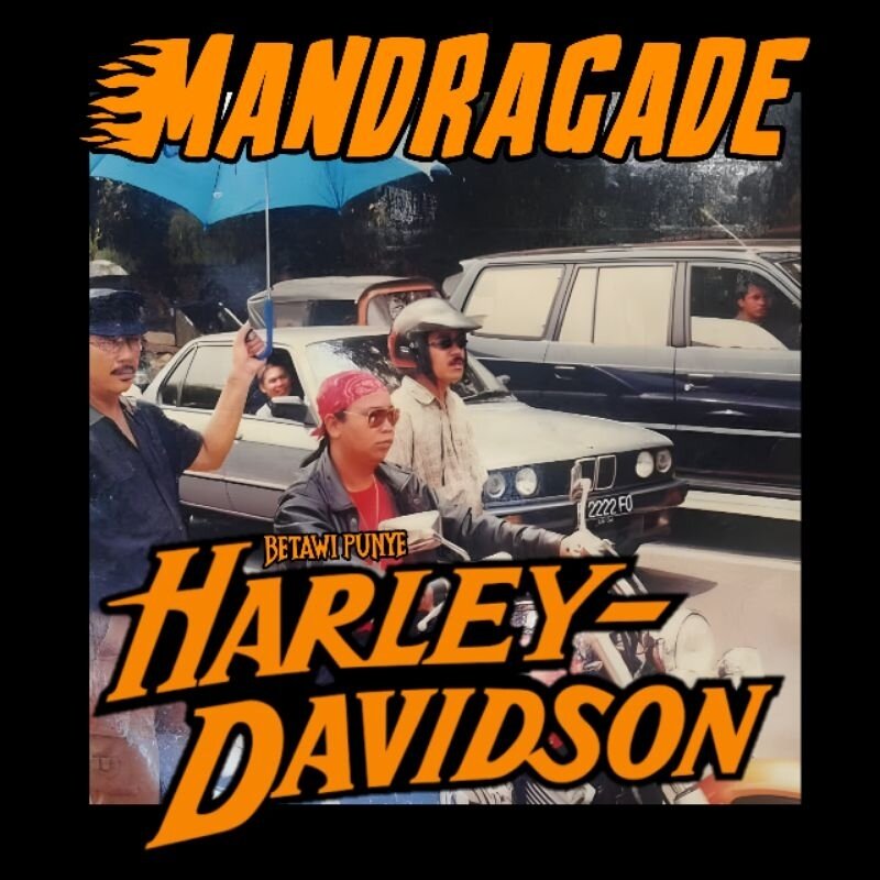 KAOS MANDRAGADE BETAWI PUNYE HARLEY | Lazada Indonesia