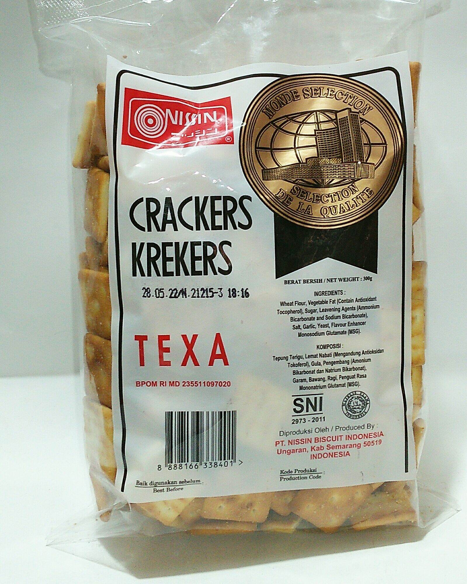 BISCUIT NISSIN TEXA 300 gram - biscuit Crackers Krekers Nissin | Lazada ...