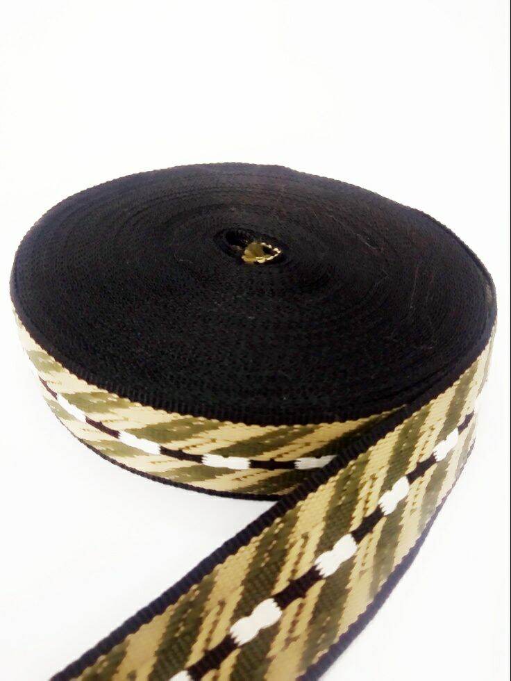 bisban webbing motif batik salur terbaru ukuran 3 cm 1 rol 20 meter ...