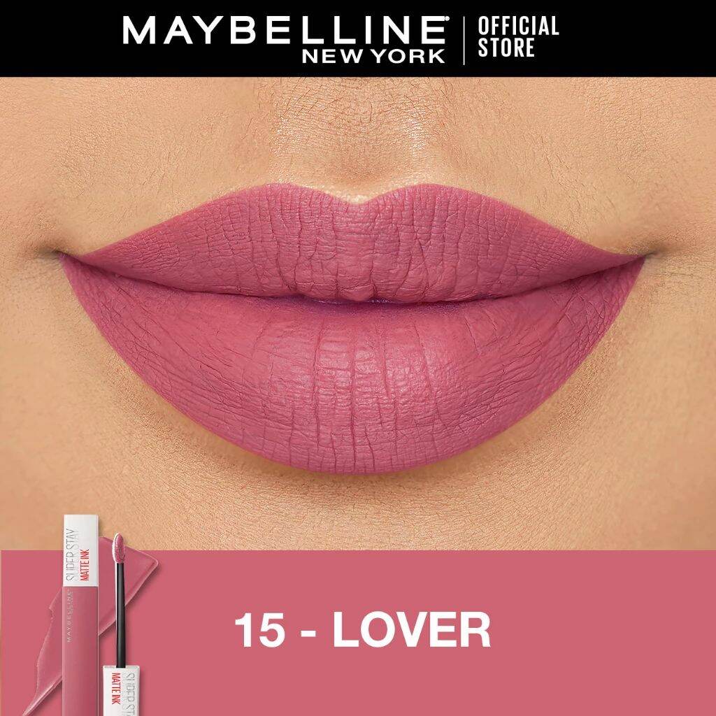 Maybelline superstay matte ink original(ada barcode Bpom) | Lazada ...