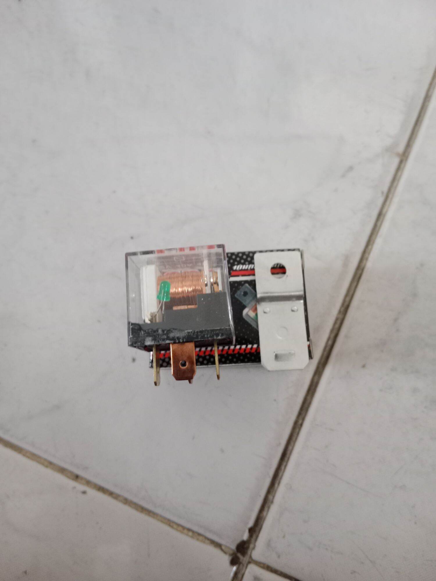 Relay Transparan 4 Kaki 12 Volt 40 Ampere Alarm Atau Klakson Lampu Dll ...