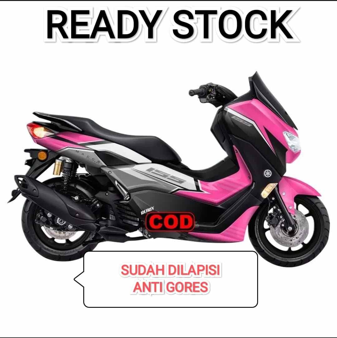 Decal Nmax new full body stripping Nmax 2021 full motif sticker new ...