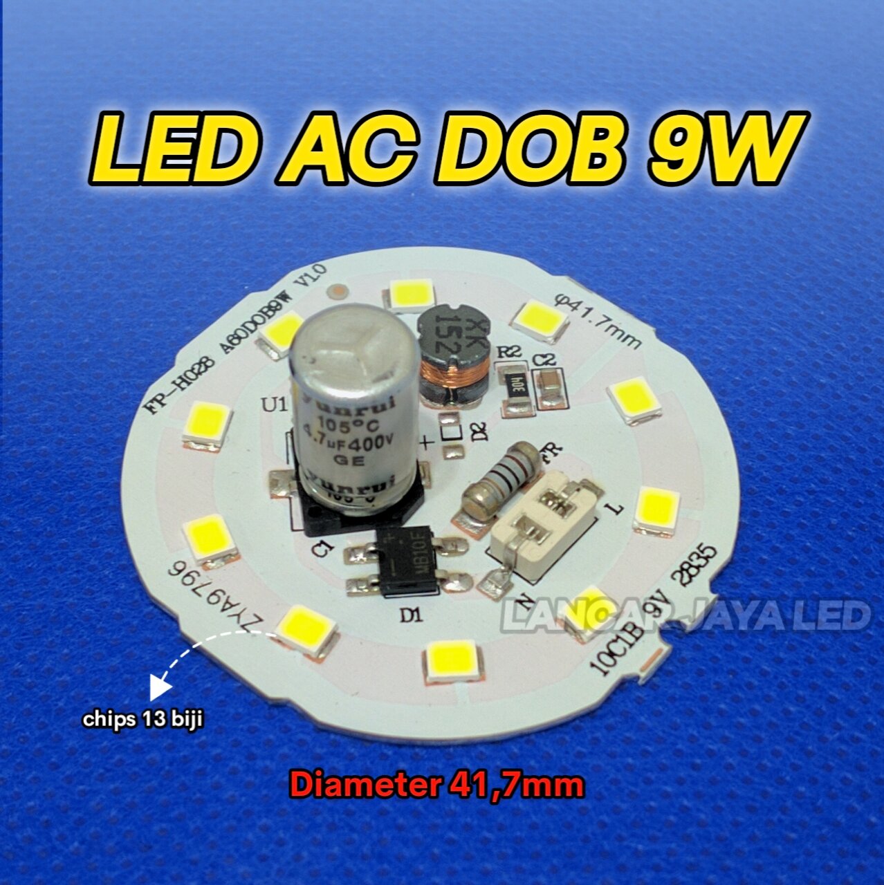 PCB LED AC (DOB) 9 Watt ~Lancar Jaya Led~ | Lazada Indonesia