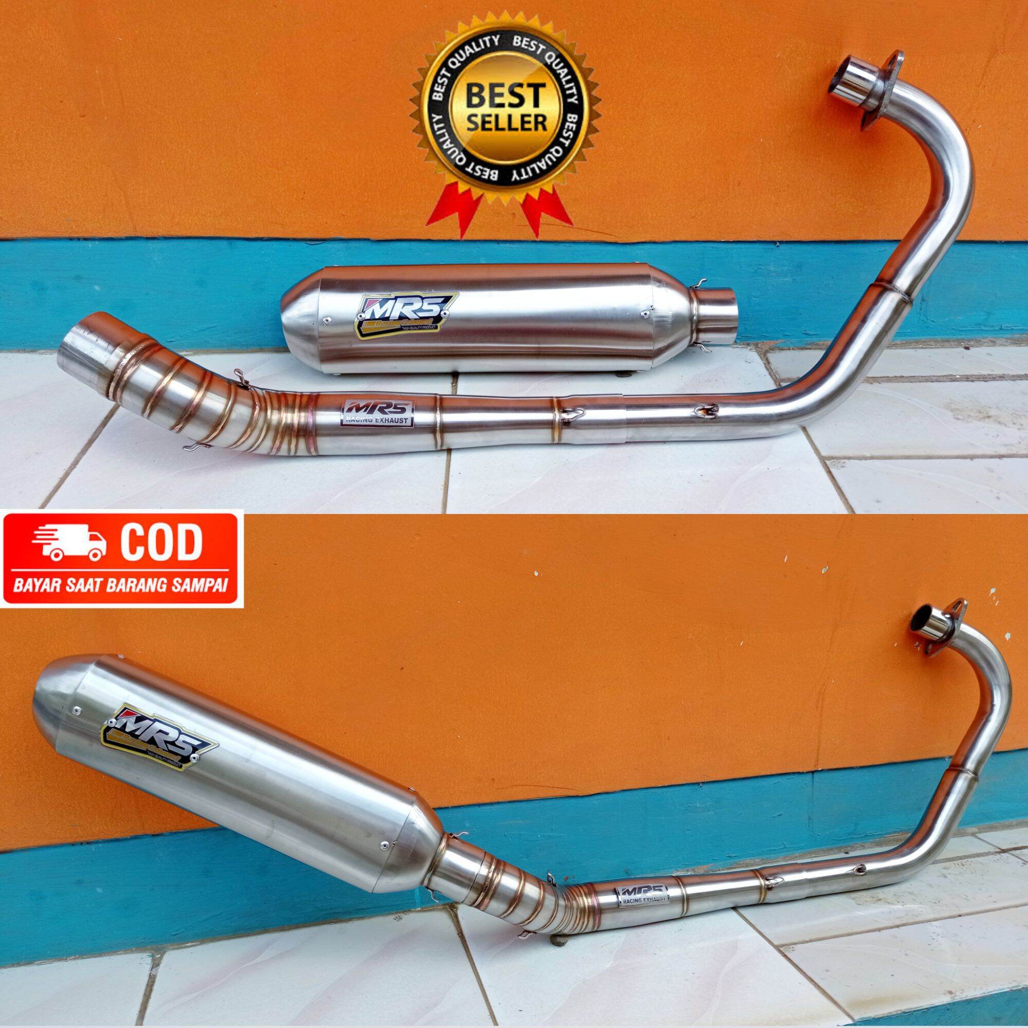 KNALPOT KAPSUL TIGER REVO TIREV TIREF ORIGINAL MRS RACING EXHAUST LEHER ...