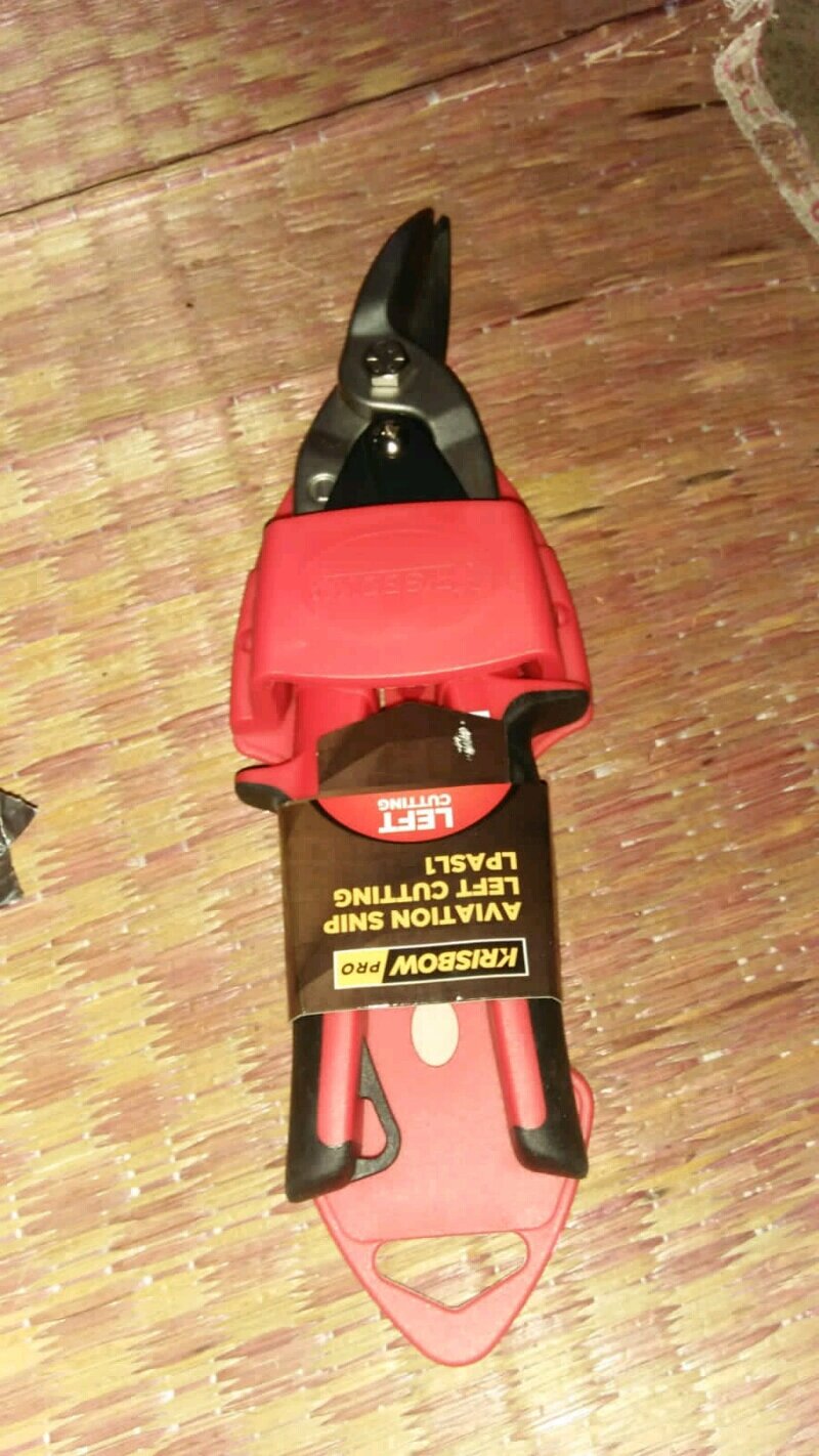 gunting krisbow merah gunting seng krisbow / gunting baja ringan ...