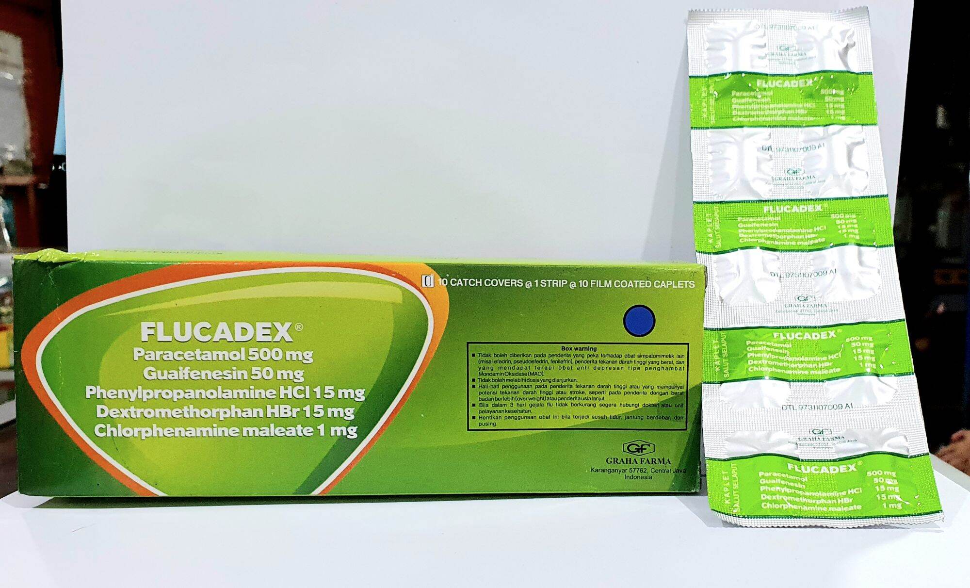 Flucadex strip isi 10 tablet | Lazada Indonesia