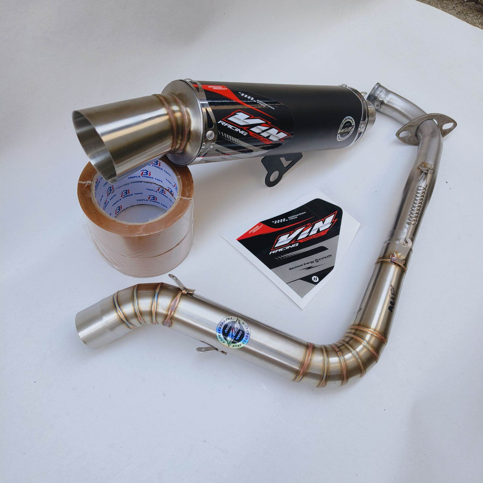 knalpot samlong inlet 38mm beat new old deluxe pop street karbu mio j ...