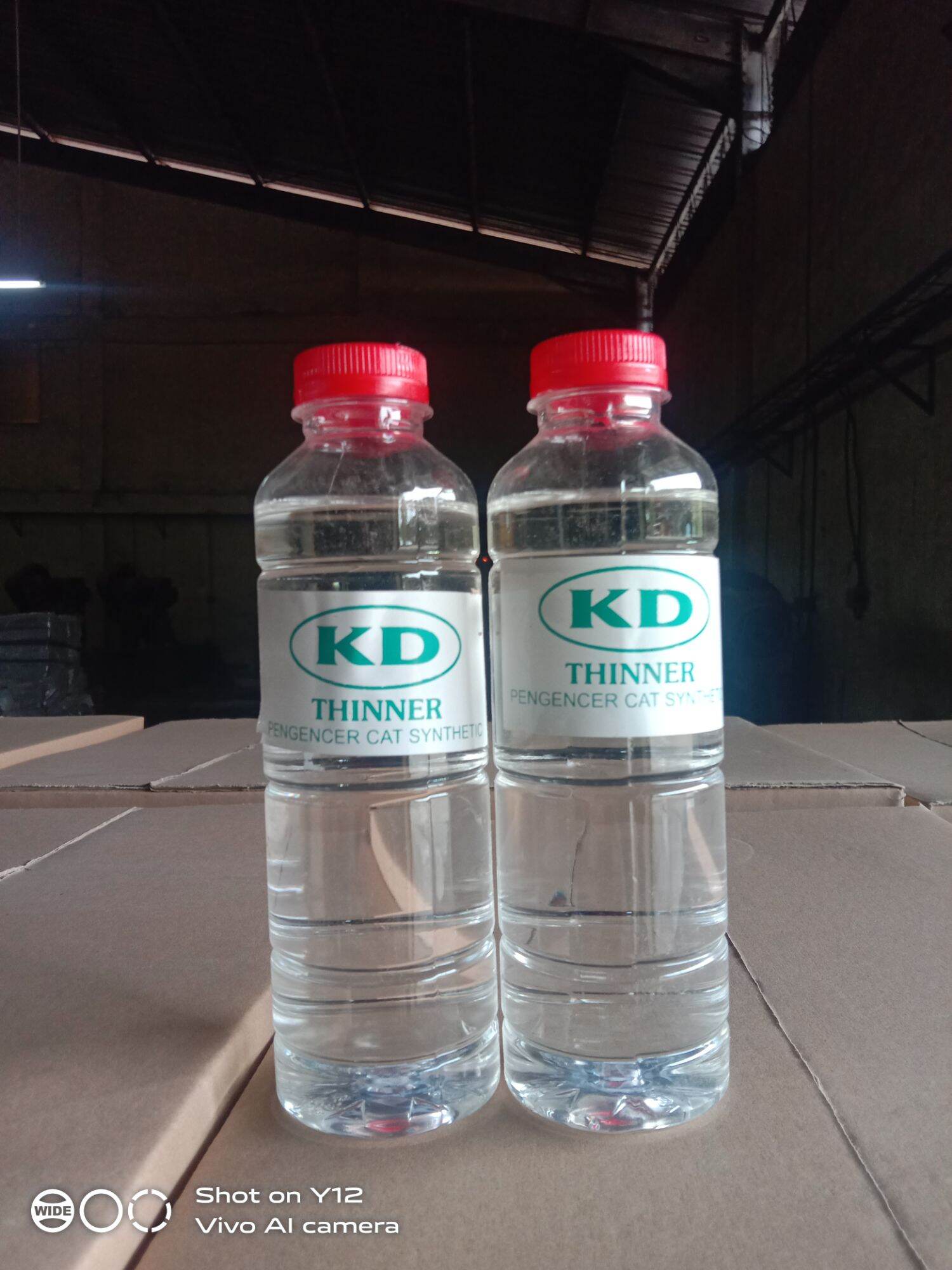 Tiner/Thenner/thiner murah botol kd pengencer cat minyak hanya pulau jawa,,harga per botol ...