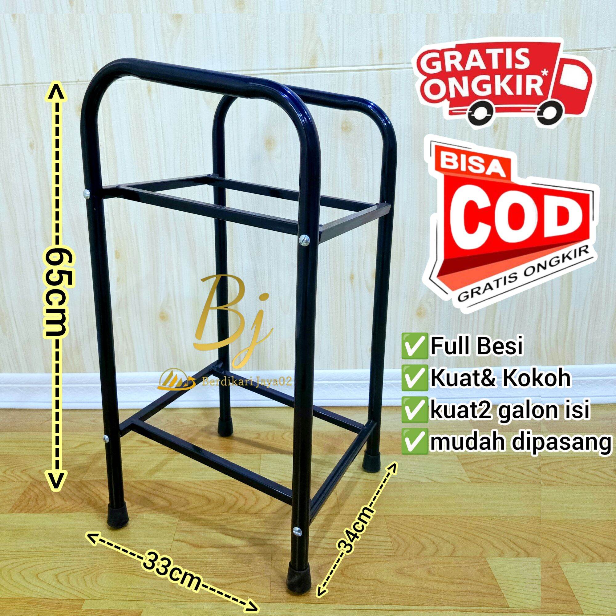 Rak Galon Air Aqua 2 Susun | Bahan Full Besi | Lazada Indonesia